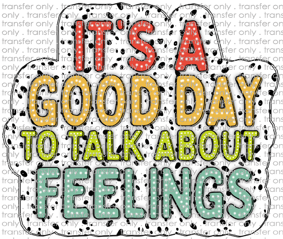 QUT 133 It's a Good Day Dalmatian Dots | Taylored Vinyl