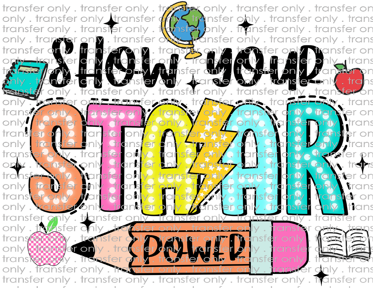 SCH 895 Show Your Staar Power | Taylored Vinyl