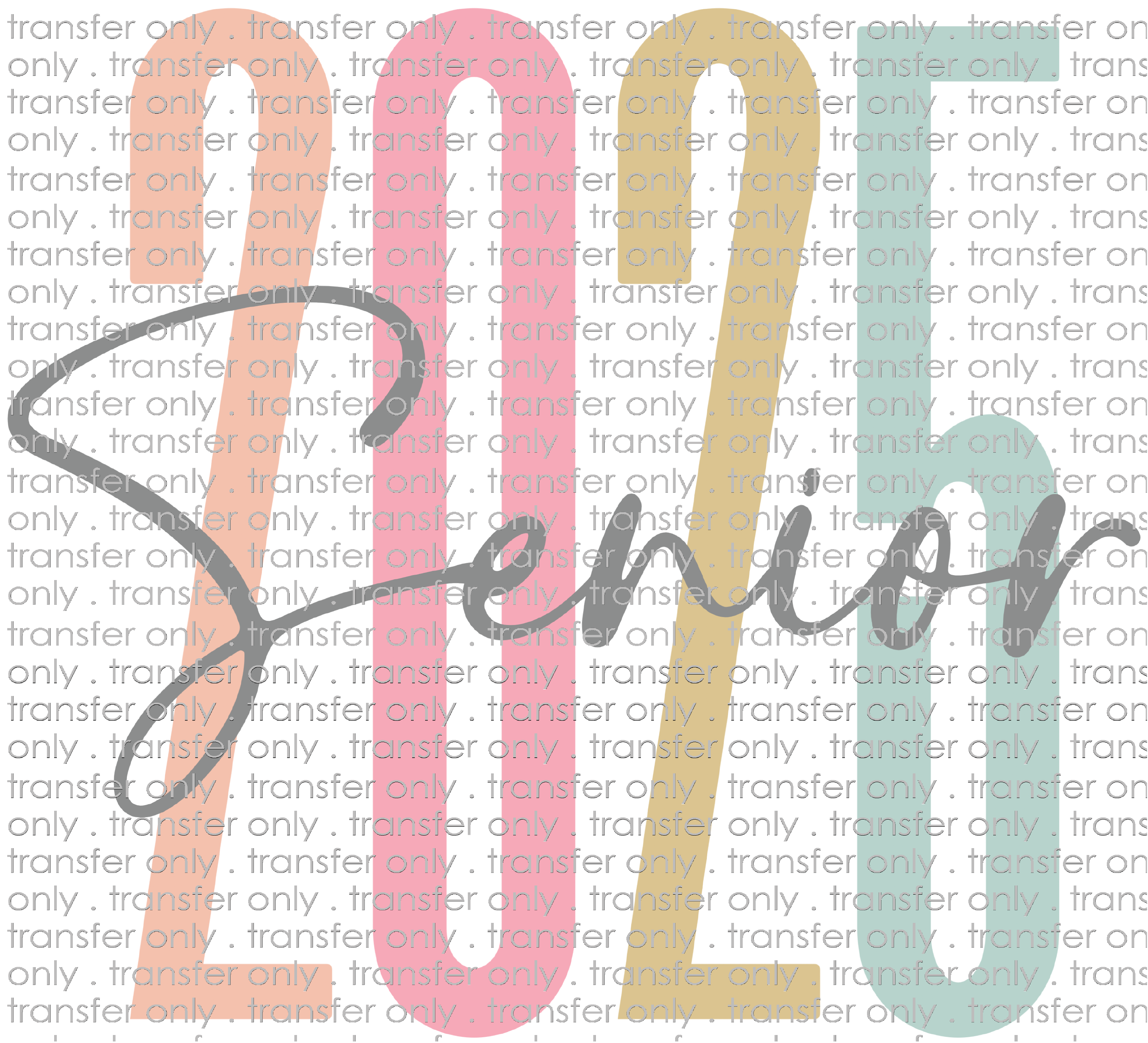 SCH 937 Senior 2025 Cursive – Taylored Vinyl