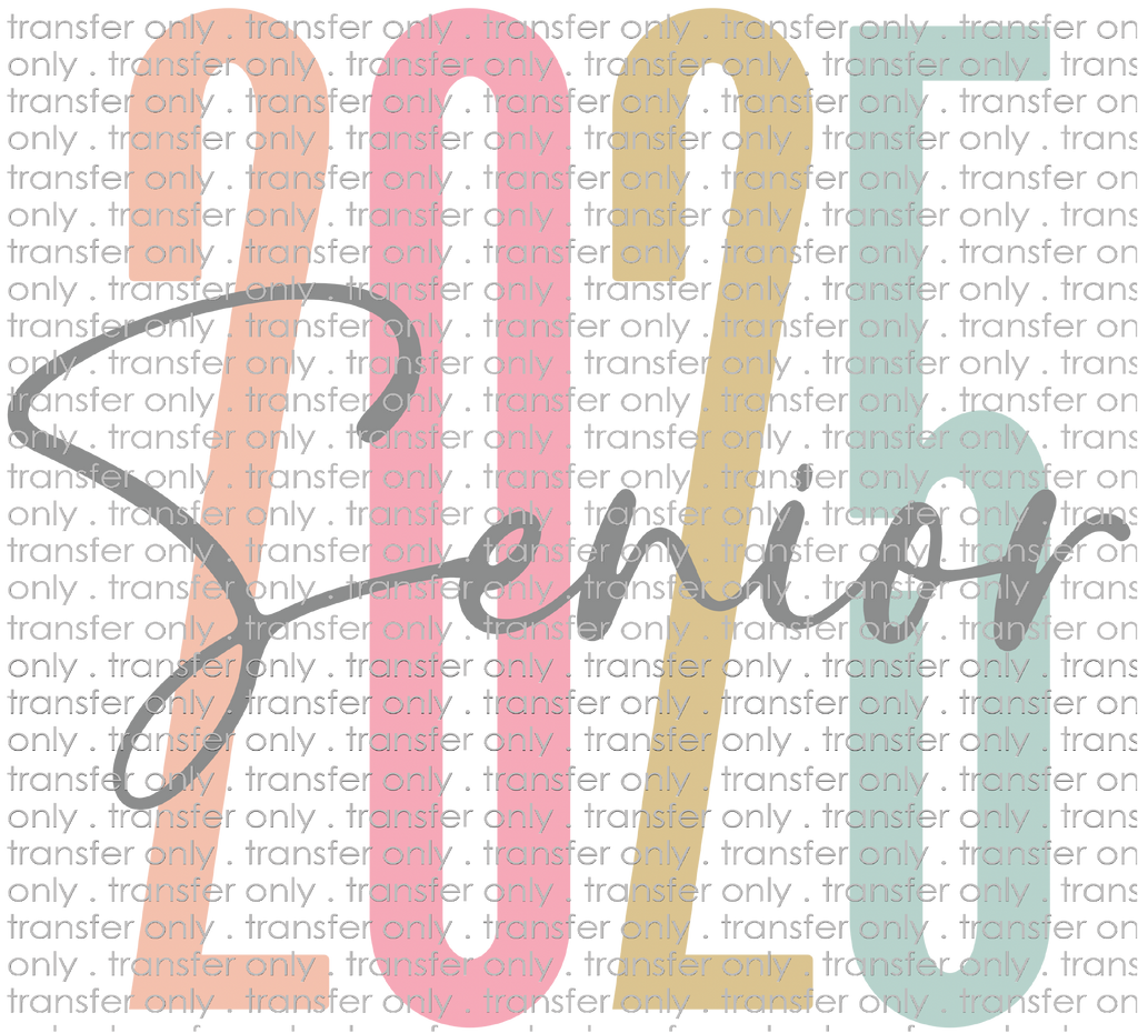 SCH 937 Senior 2025 Cursive | Taylored Vinyl