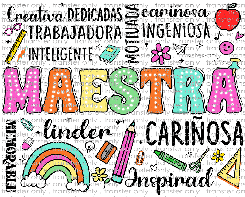 SCH 991 Maestra Word Art | Taylored Vinyl
