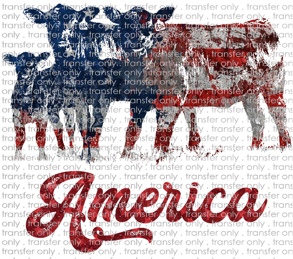 USA 245 American Flag Cows | Taylored Vinyl