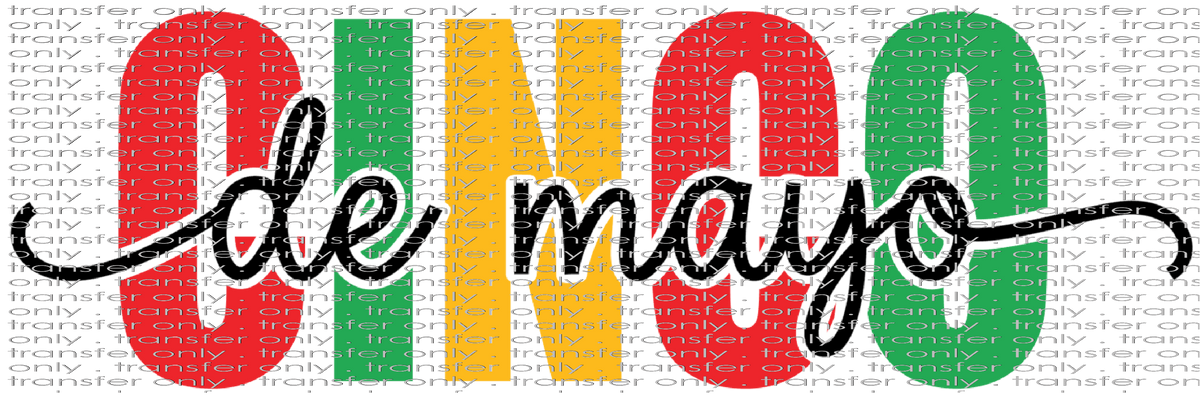 CINCO 009 Cinco De Mayo Cutout | Taylored Vinyl